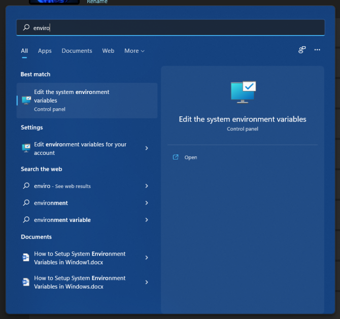 Windows'ta Sistem Ortamı Değişkenleri Nasıl Kurulur? - AFFRT
