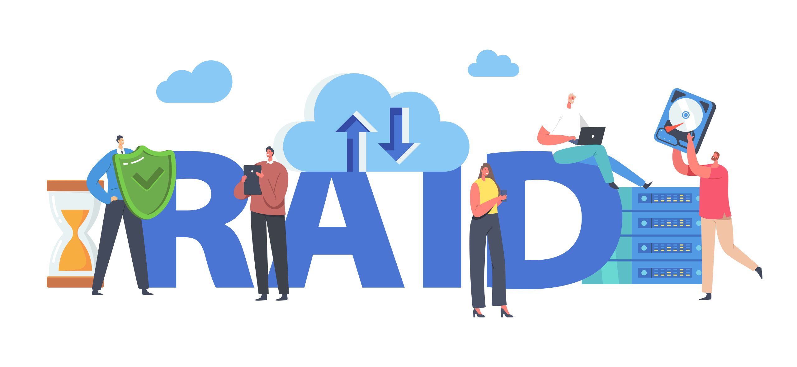 RAID Storage Levels คืออะไร 0, 1, 5, 10 - AFFRT