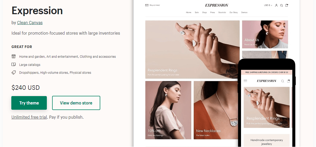 ドロップシッピングのための10のベストShopifyテーマ - AFFRT
