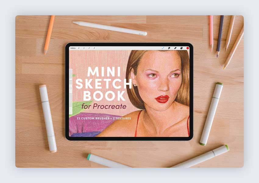 2022 年に 25 以上のベスト Procreate スケッチ ブラシ (無料およびプレミアム) - AFFRT
