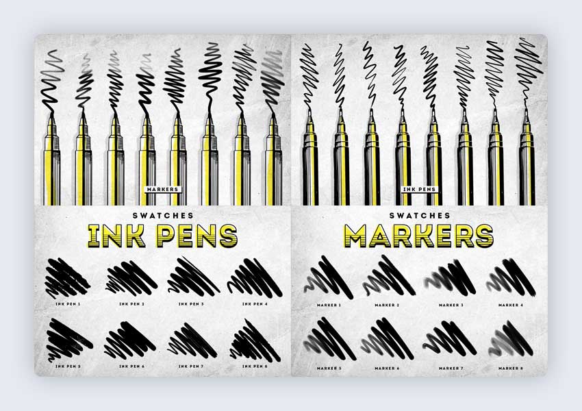 Más de 25 mejores pinceles de boceto Procreate (gratis y premium) en 2022 - AFFRT