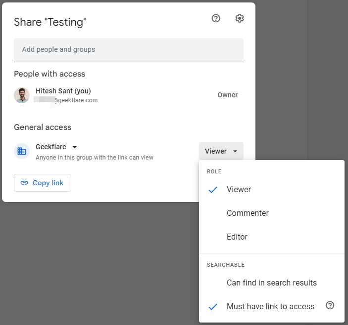 メールとコラボレーションに Google Workspace を選択 - AFFRT