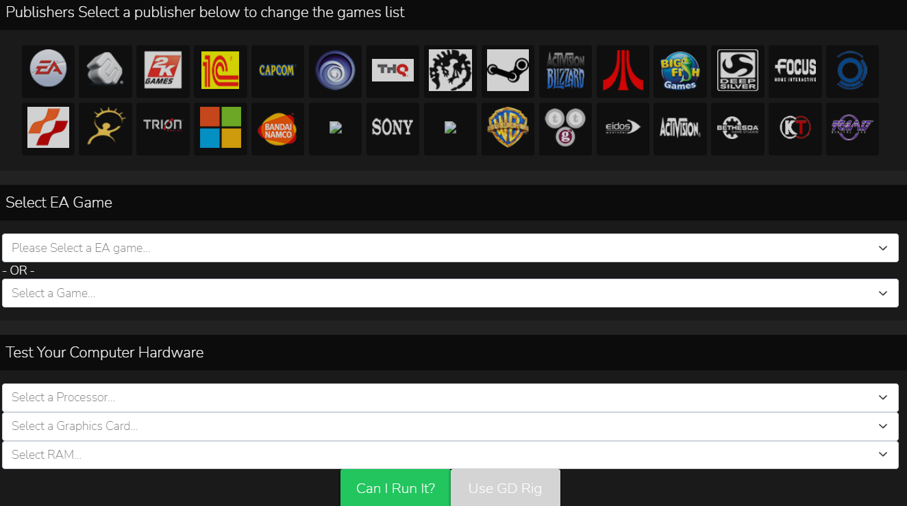 5 个最佳游戏兼容性检查器 - AFFRT
