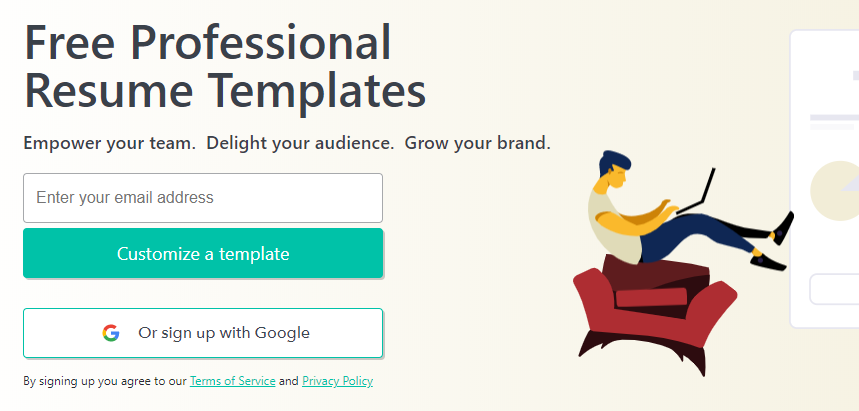 優れたビジュアル レジュメ/CV を作成するための 20 の無料ツール - AFFRT