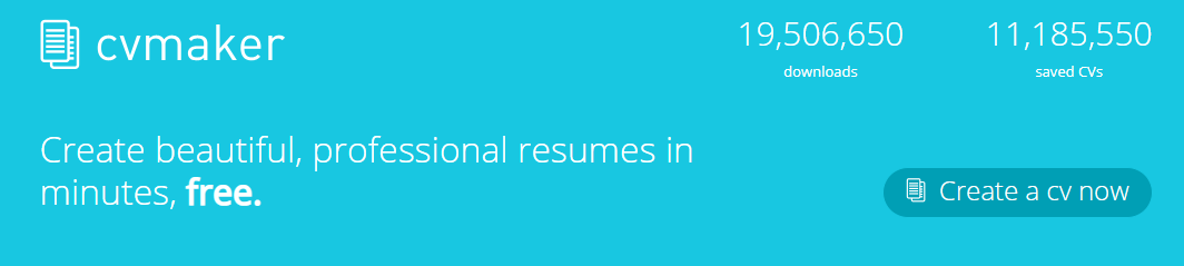 優れたビジュアル レジュメ/CV を作成するための 20 の無料ツール - AFFRT