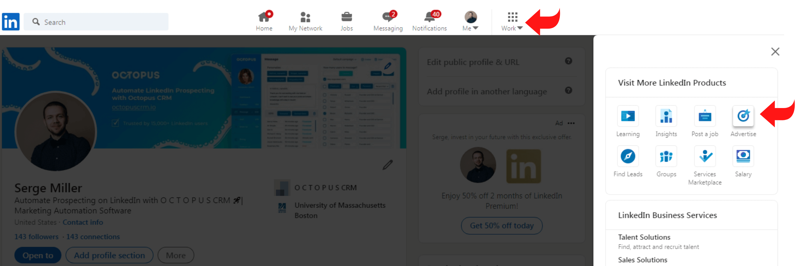 Guía completa de formularios de generación de contactos de LinkedIn - AFFRT