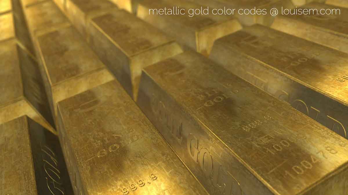 Gold-Hex-Codes: 40 Goldtöne, die Sie lieben werden - AFFRT