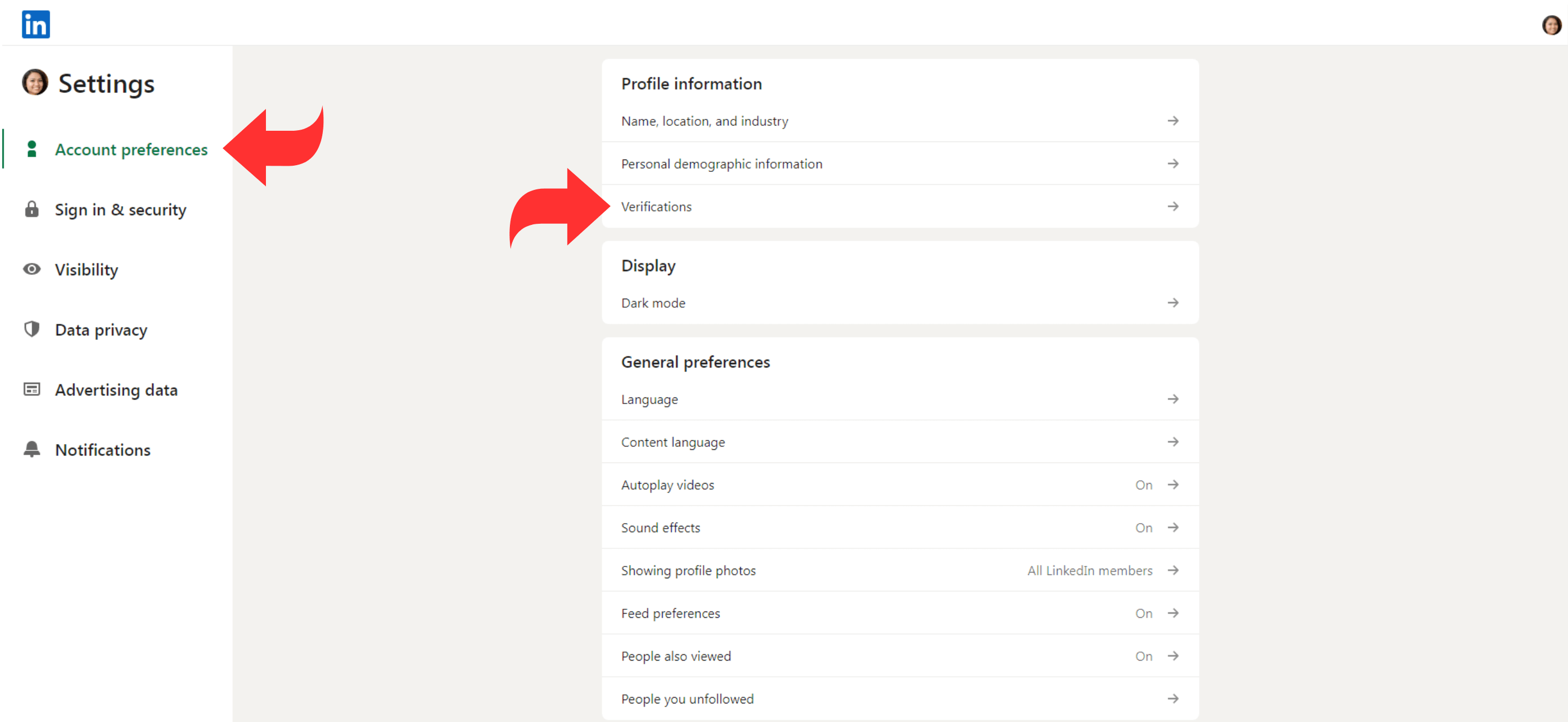 如何在 LinkedIn 上获得验证 - AFFRT