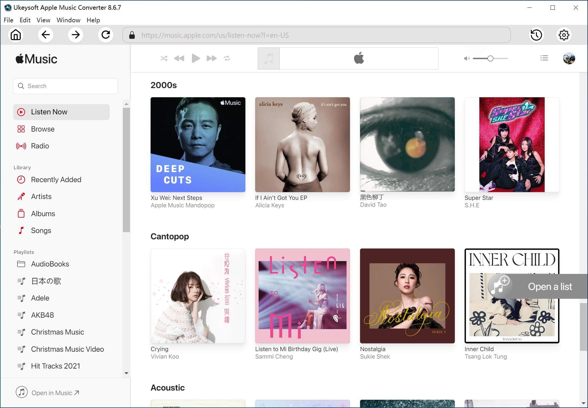 UkeySoft Apple Music Converter を使用すると、Apple Music を自由かつスムーズに楽しむことができます - AFFRT