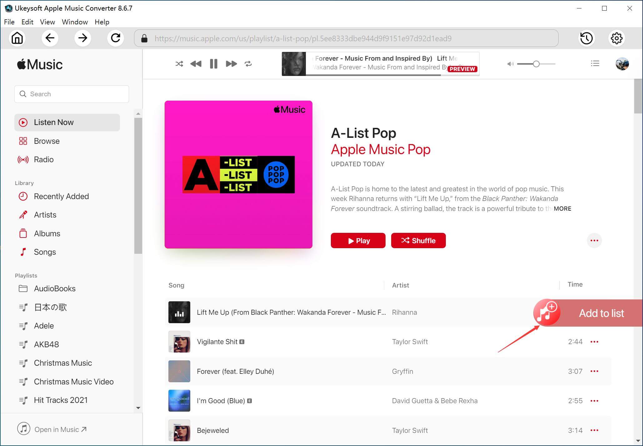 UkeySoft Apple Music Converter を使用すると、Apple Music を自由かつスムーズに楽しむことができます - AFFRT
